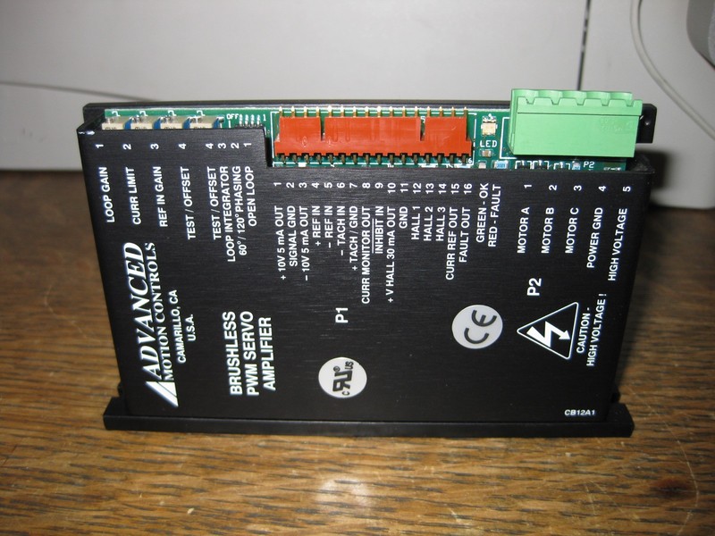 Advanced Motion Controls Brushless PWM Servo Amplifiers B12A6F-SE1 AMC ...