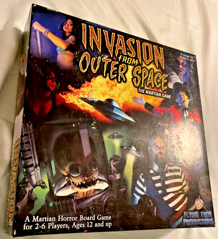 Invasion from Outer Space: The Martian Game (2010) Board Game – Board Game Guys