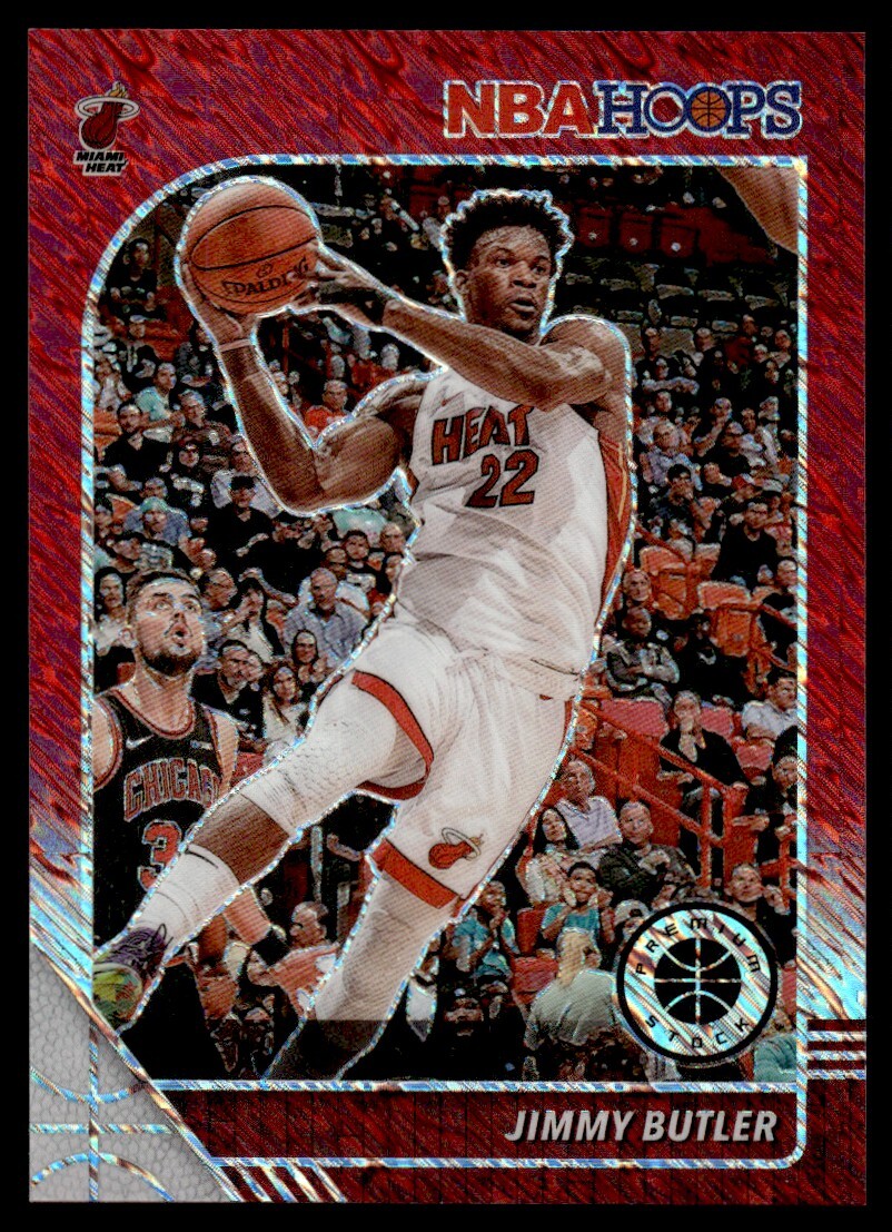 2019-20 Panini NBA Hoops Premium Stock - Red Shimmer Prizm #146 Jimmy ...