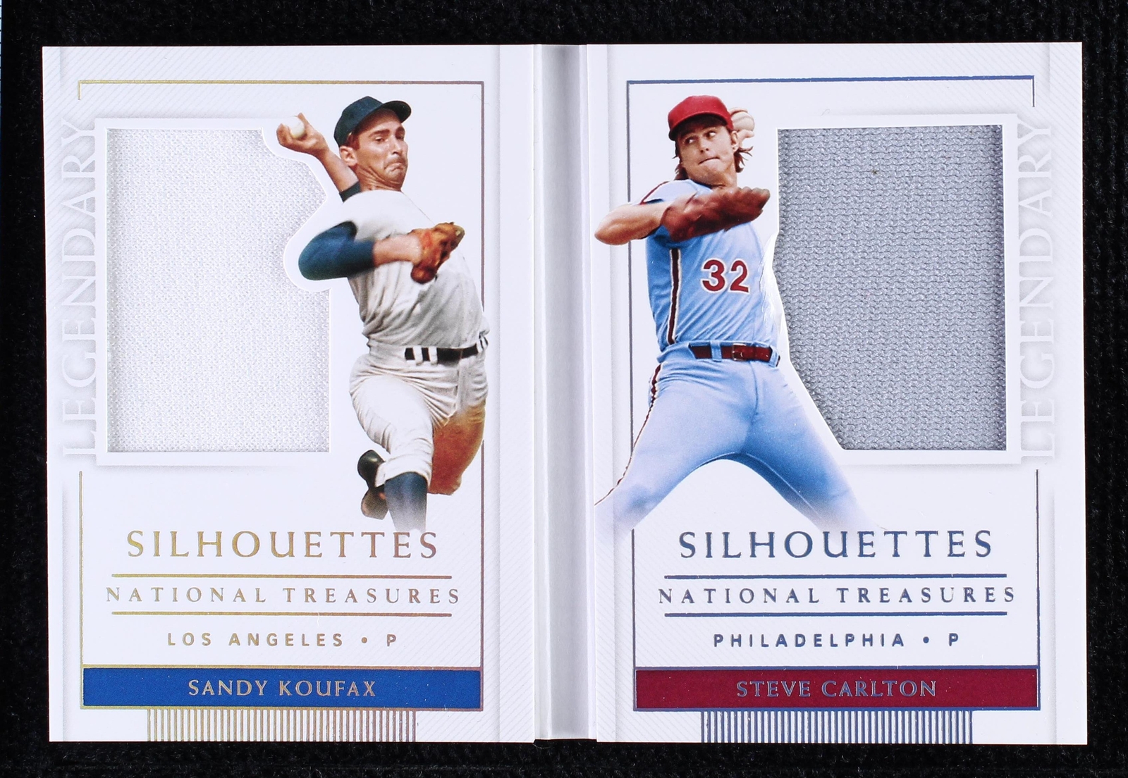 2021 Panini National Treasures - Legendary Silhouettes Duals Booklets ...