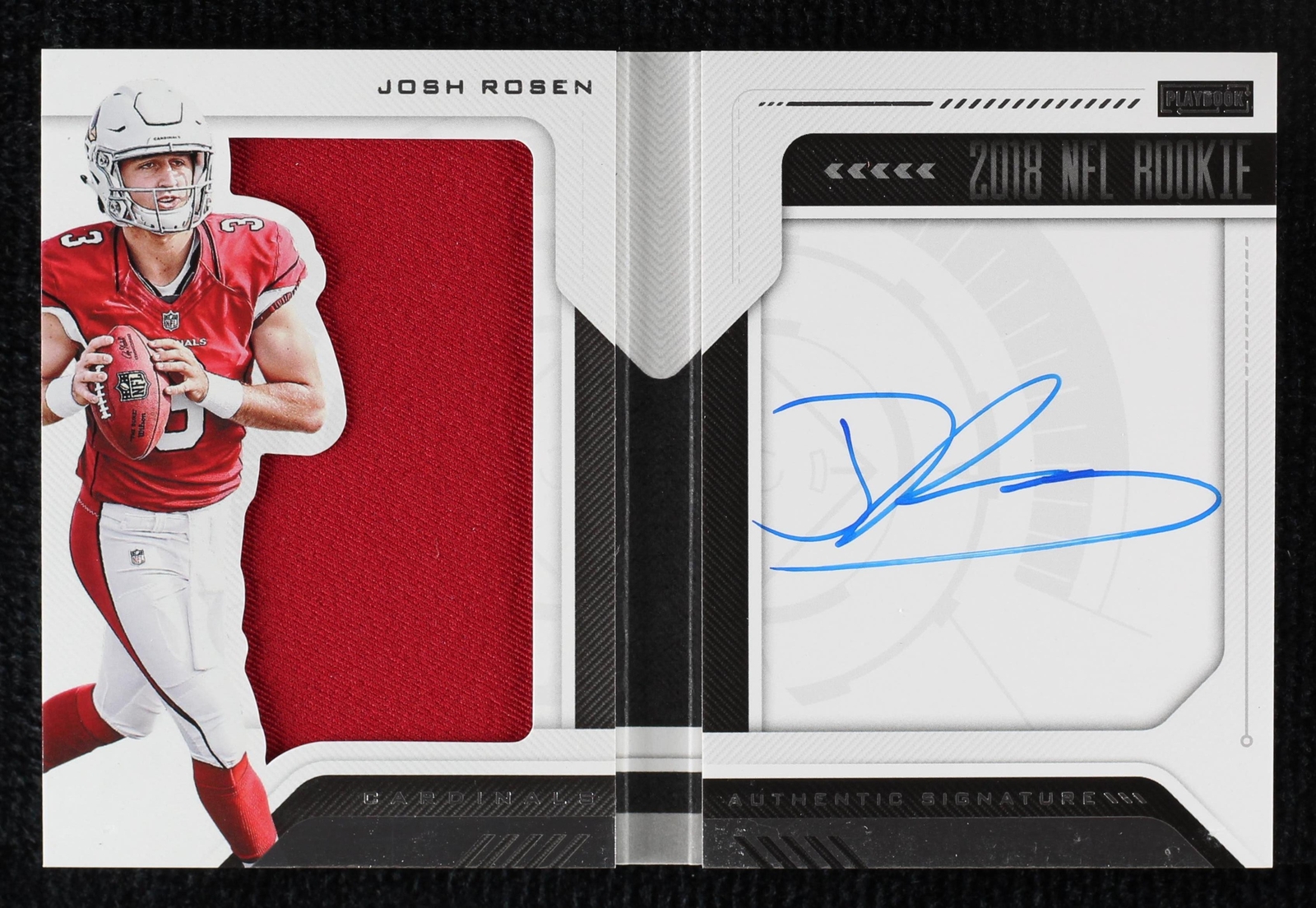 2018 Panini Playbook - Rookie Playbook Jersey Autograph #203 Josh Rosen ...