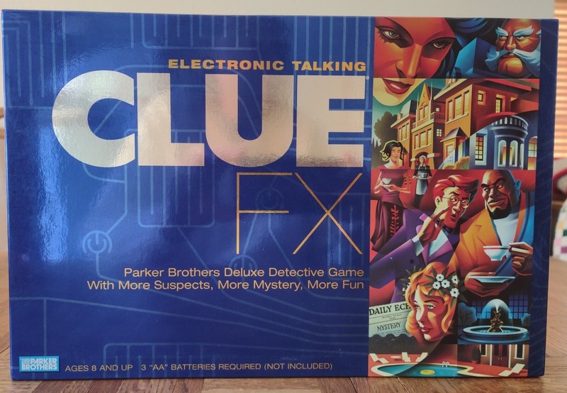 Clue FX (2003) Board Game – Board Game Guys