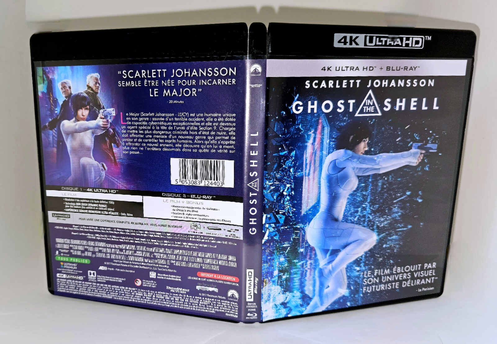 GHOST IN THE SHELL BLU RAY * NO 4K DISC * RARE FRENCH COVER * SEE MY STEELBOOKのeBay公認海外通販｜セカイモン
