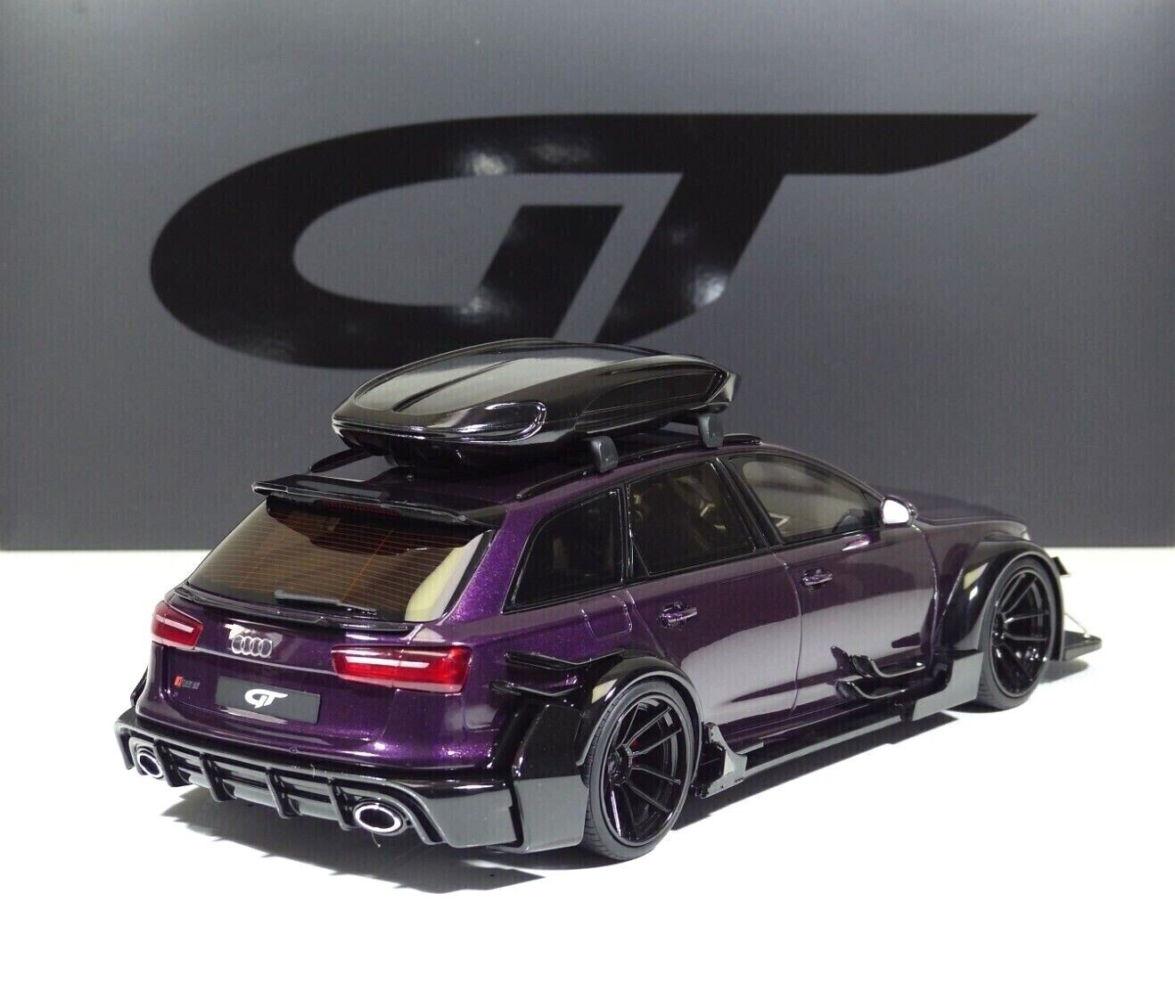 Audi RS6 Avant (C7) Body Kit 2018 + Roof Box Purple / Black Audi RS6 Avant (C7) Body Kit 2018 + Roof Box Purple / Black