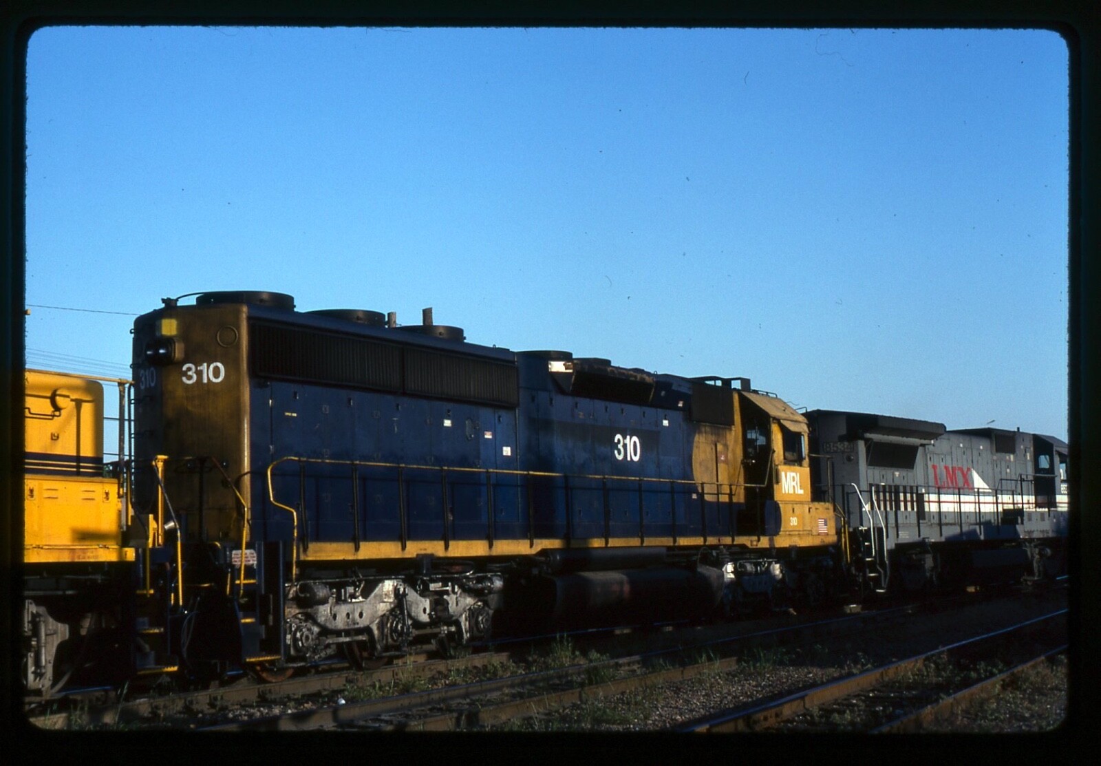Railroad Slide - MRL #310 SD45-2 Locomotive 1994 Tulsa Oklahoma Santa Fe PaintのeBay公認海外通販｜セカイモン