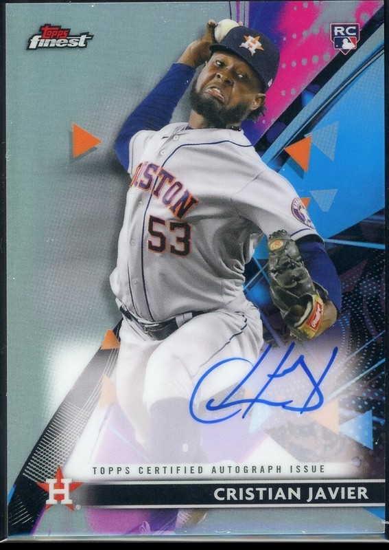 Cristian Javier Baseball Card Database - Newest Products will be shown ...