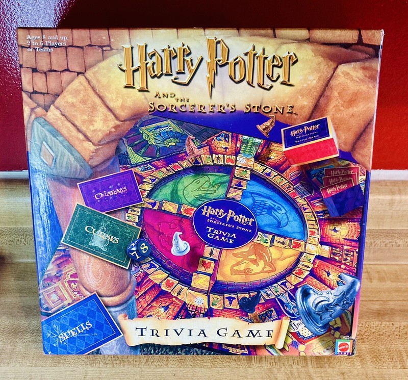 Harry Potter and the Sorcerer’s Stone The Game (2000) Board Game ...