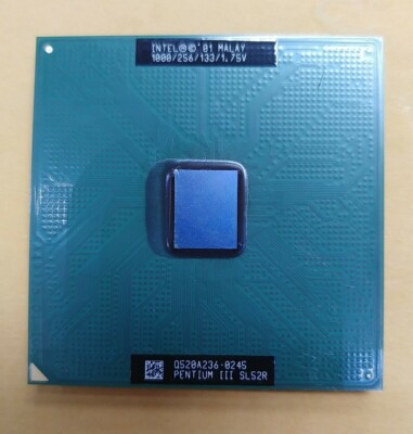 Intel Pentium III 1GHz SL52R Socket 370/PGA370 Coppermine Desktop CPU ...