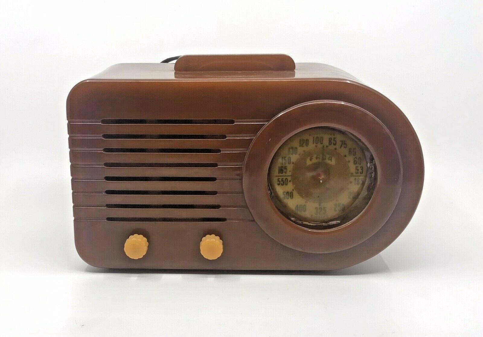 Vintage FADA 'Bullet' 1000 Universal Superheterodyne Catalin Radio ...