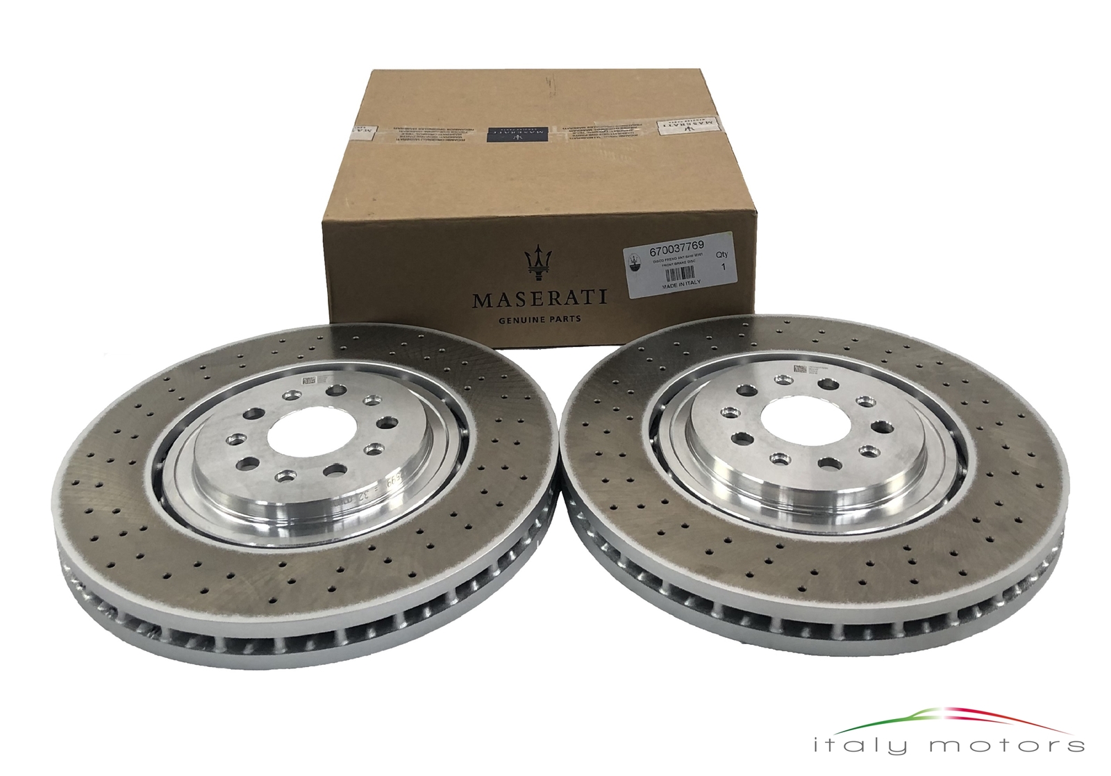 Original Satz Bremsscheiben vorne Maserati Ghibli