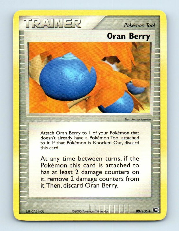 Oran Berry Pokemon Cards - Find Pokemon Card Pictures With Our Database ...