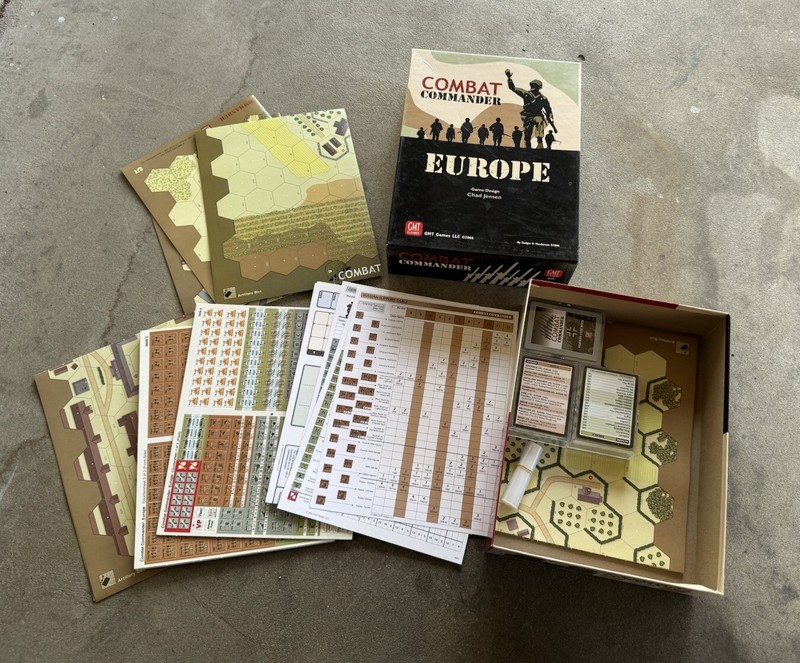 Combat Commander: Europe (2006) Board Game – Board Game Guys
