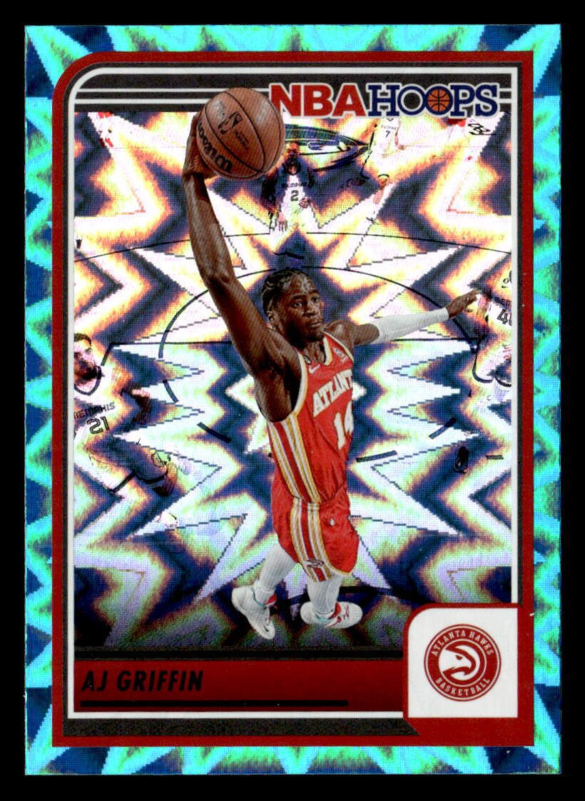 2023-24 Panini NBA Hoops - Teal Explosion #72 AJ Griffin for sale online | eBay