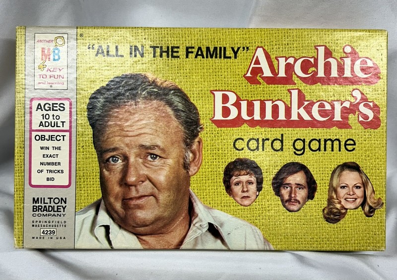 Archie Bunker’s Card Game (1972) Board Game – Board Game Guys