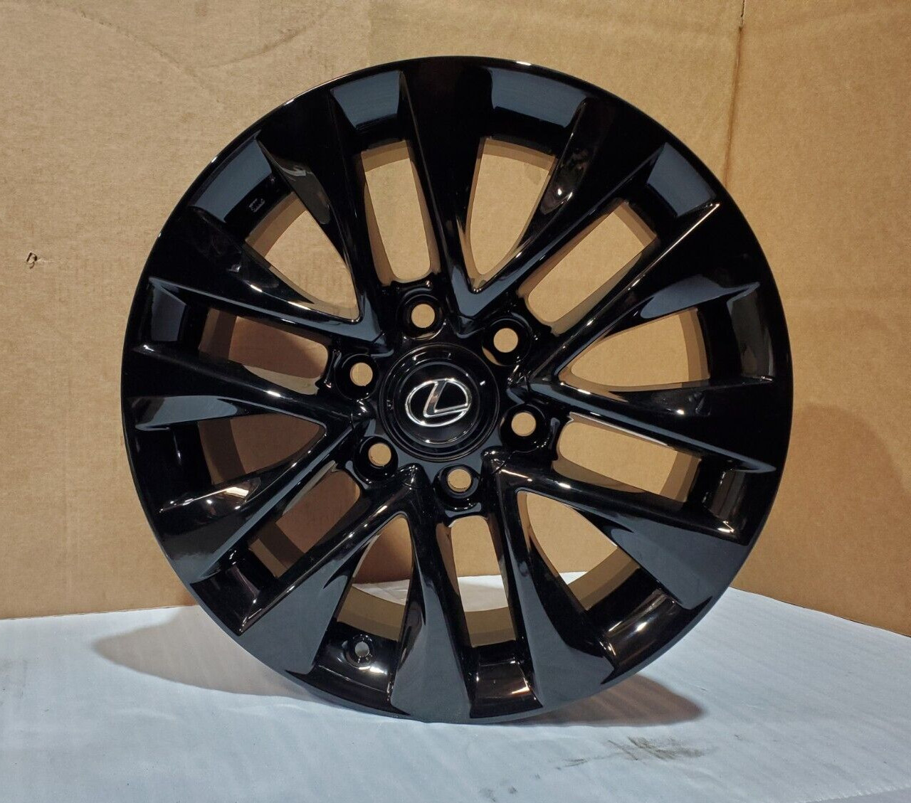 Gx470 Lx Rx | Original Lexus Gx Oem Wheels Gloss Black Rims