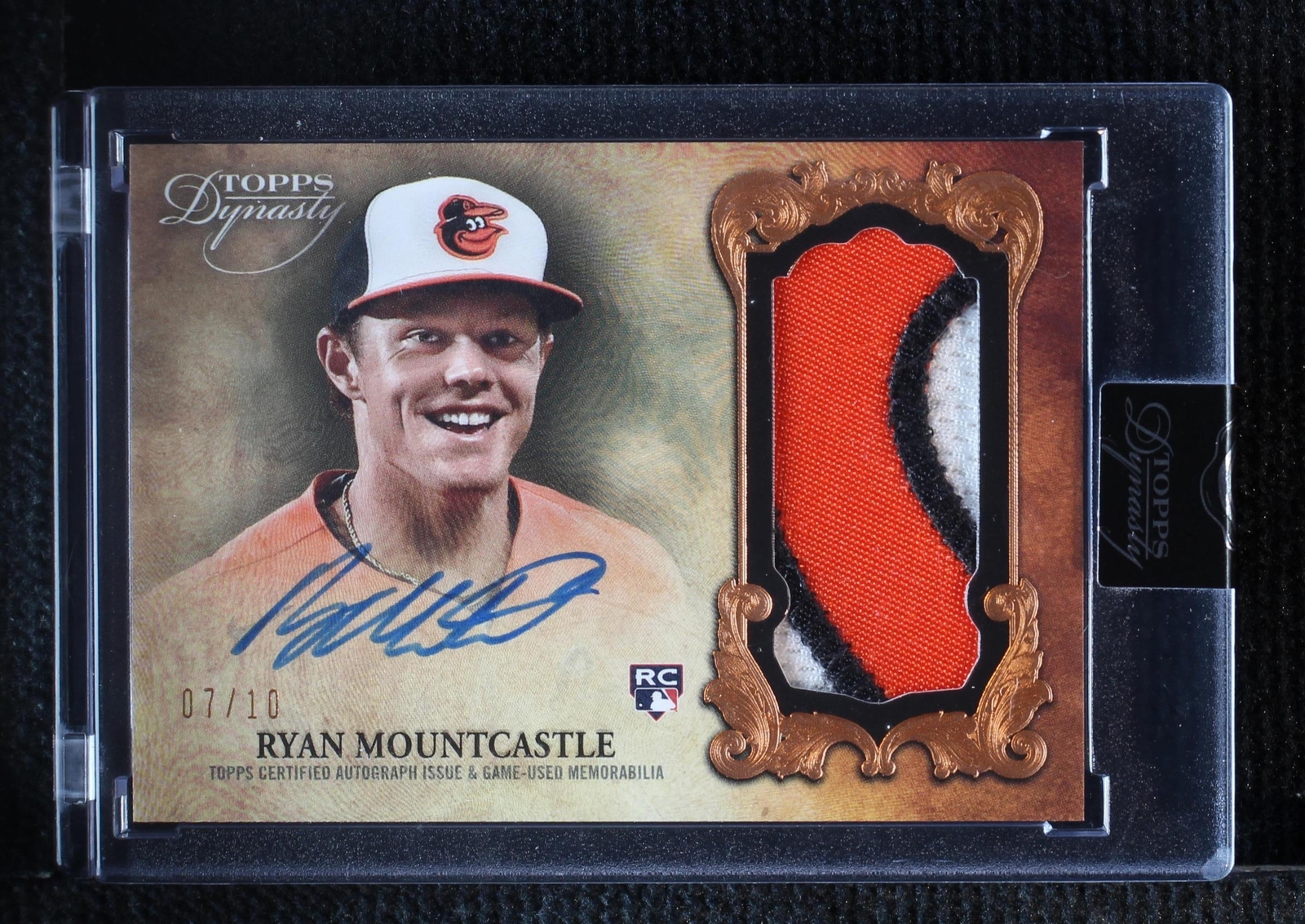 2021 Topps Dynasty - Autograph Patches #DAP-RM1 Ryan Mountcastle /10 ...