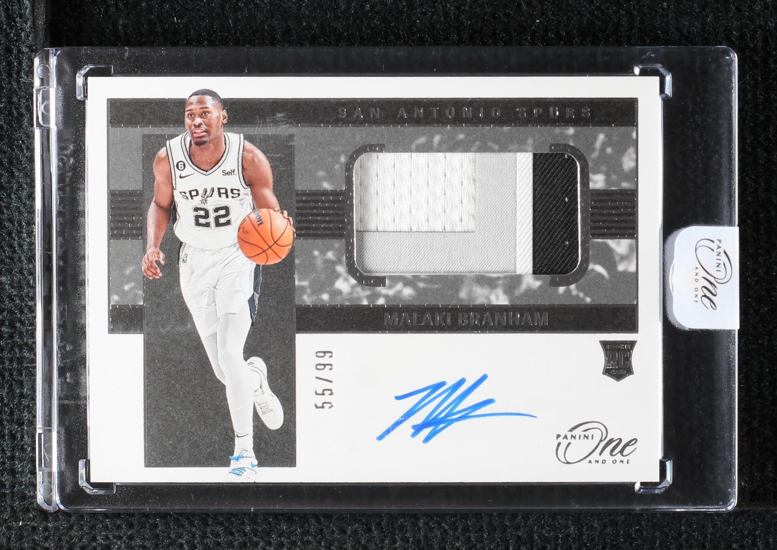 2022-23 Panini One and One - Rookie Jersey Autographs #RJA-MBR Malaki ...