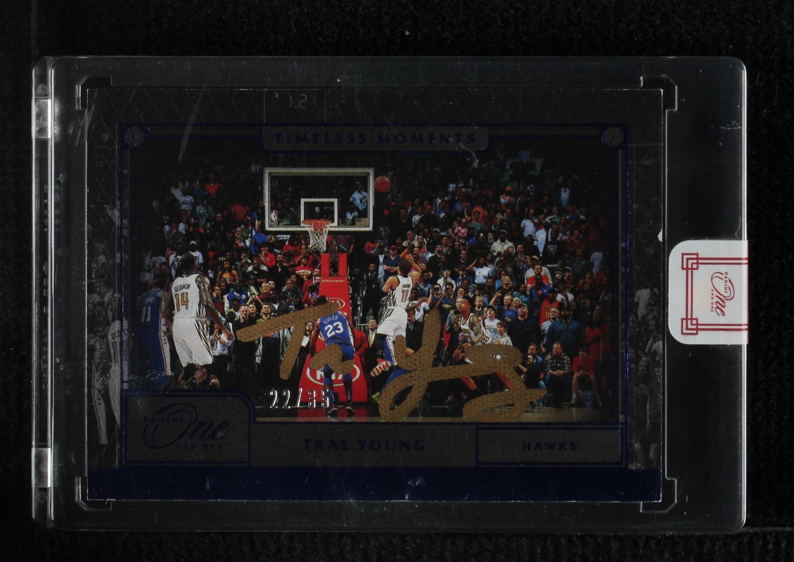 2020-21 Panini One and One - Timeless Moments Autographs Blue #TML-TRY ...