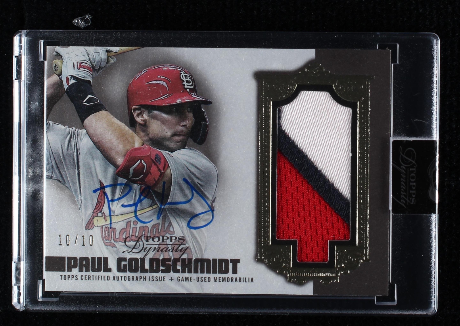 2019 Topps Dynasty - Autograph Patches #DAP-PG5 Paul Goldschmidt /10 ...