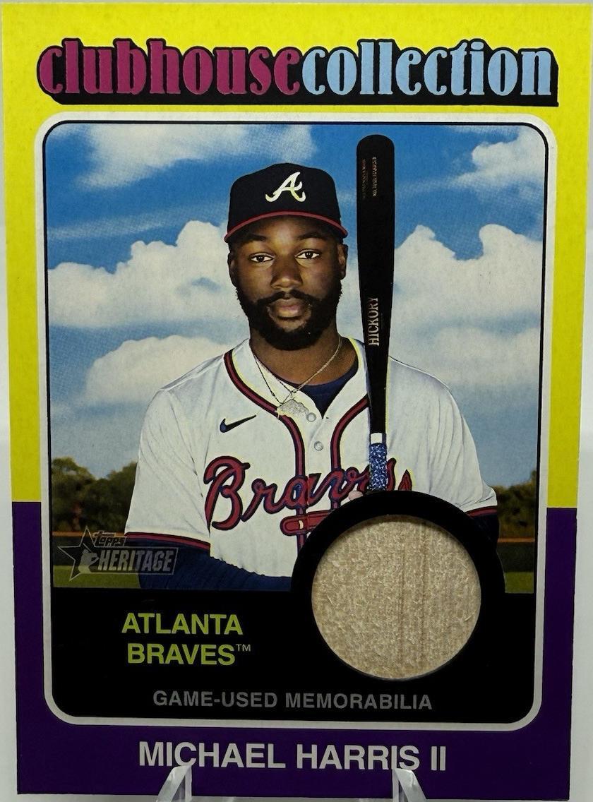 2024 Topps Heritage High Number - Clubhouse Collection Relics Michael ...