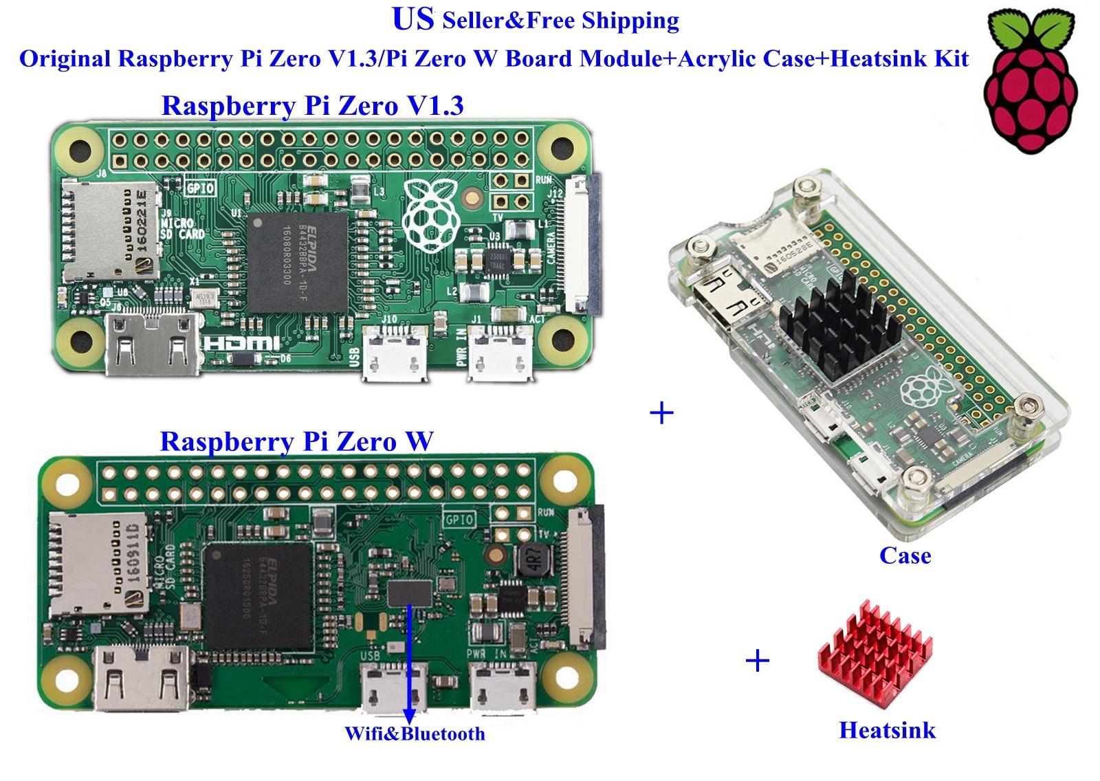 Original Raspberry Pi Zero V1.3/Pi Zero W Board Original Raspberry Pi Zero V1.3/Pi Zero W Board