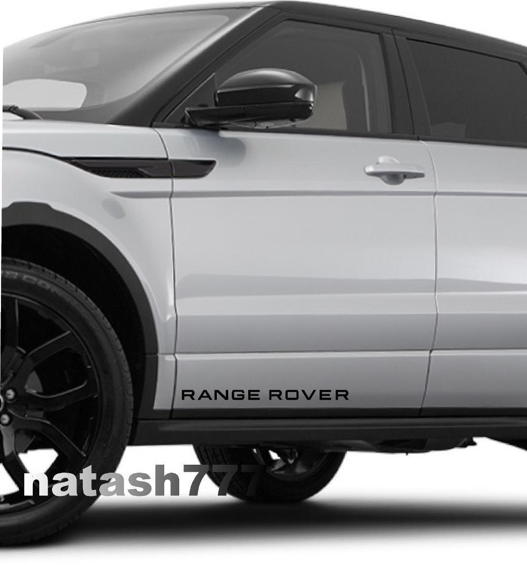 RANGE ROVER LAND ROVER Sport Door Handle Vinyl decal sticker emblem ...