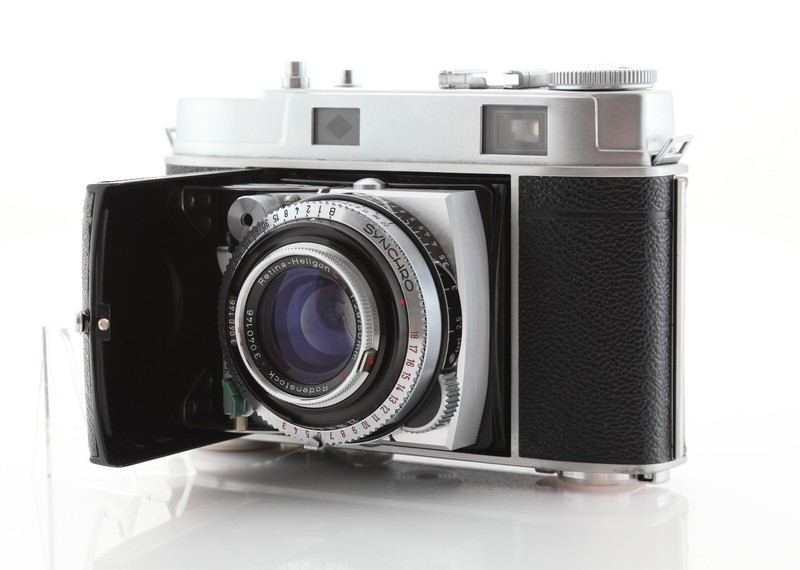 Kodak Retina Iic Camera W/ Rodenstock 50mm F/2.8 Heligon C