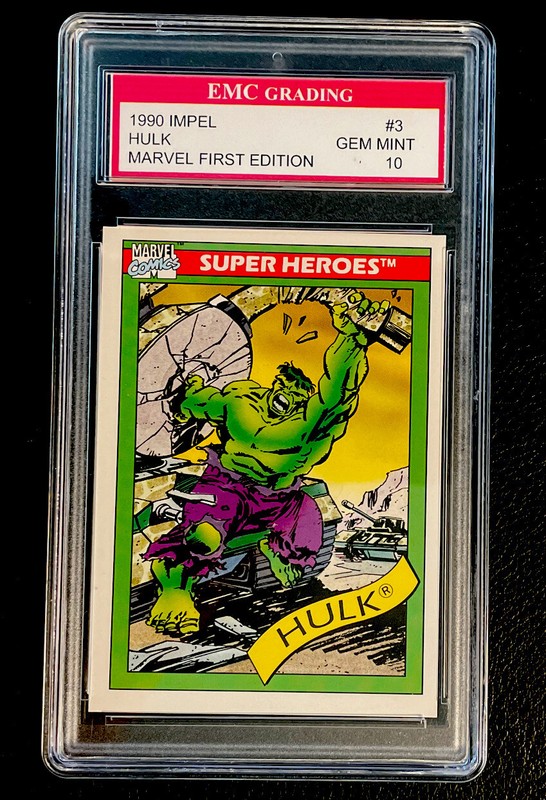 2019 Flair Marvel - The Hulk Cards