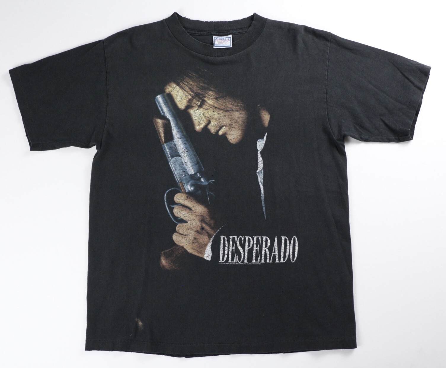 Vintage Desperado Movie Shirt Tee Black T-Shirt 1995 L Large Vintage Desperado Movie Shirt Tee Black T-Shirt 1995 L Large