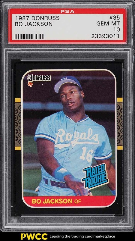 Bo Jackson Baseball Card Database - Newest Products will be shown first ...