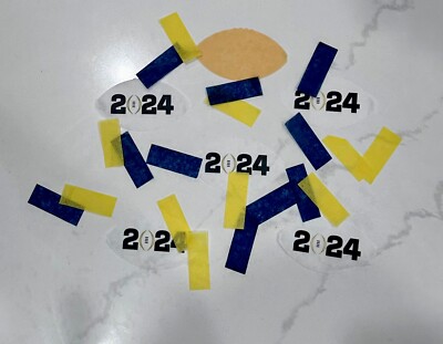 Купить 2024 michigan wolverines national championship confetti from ...