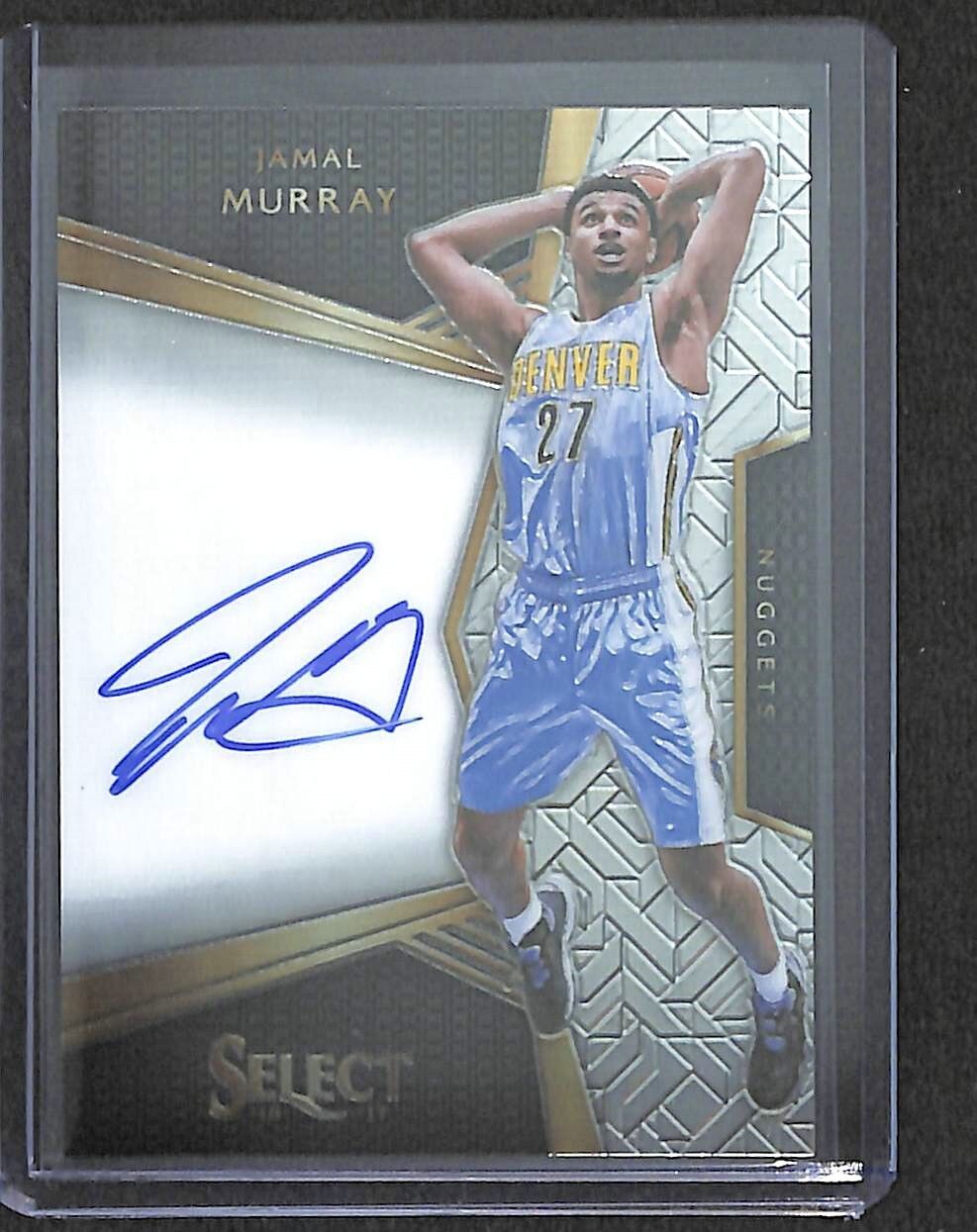 2016-17 Panini Select Autograph #5 Jamal Murray No 67 of 299 2016-17 Panini Select Autograph #5 Jamal Murray No 67 of 299