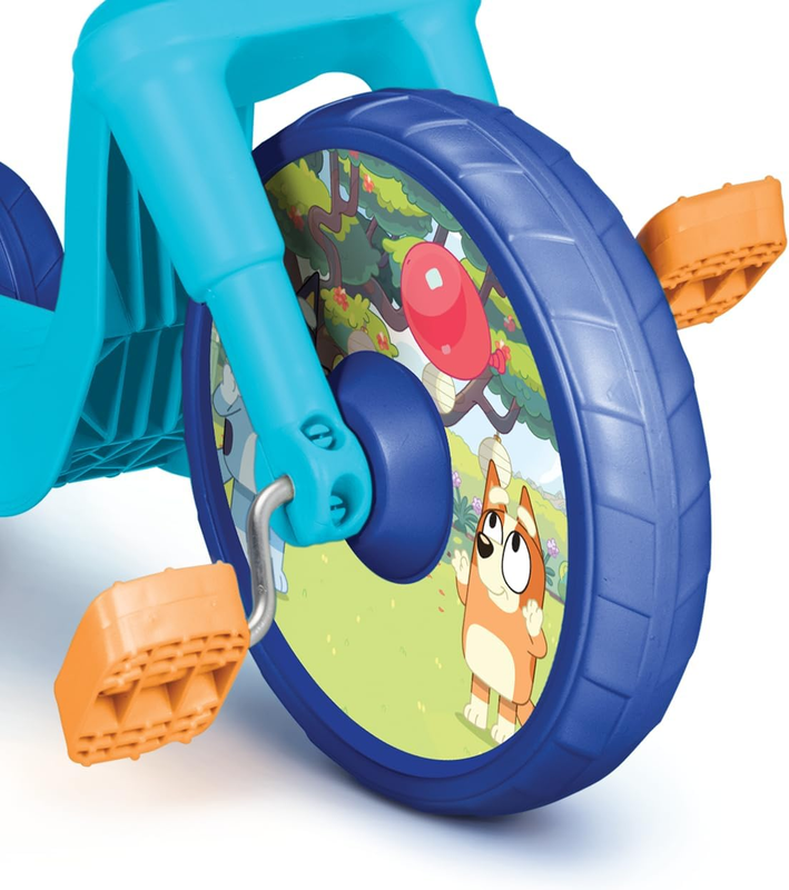 Bluey Kids Ride-On 10" Fly Wheels Junior Cruiser Tricycle with Sounds ...