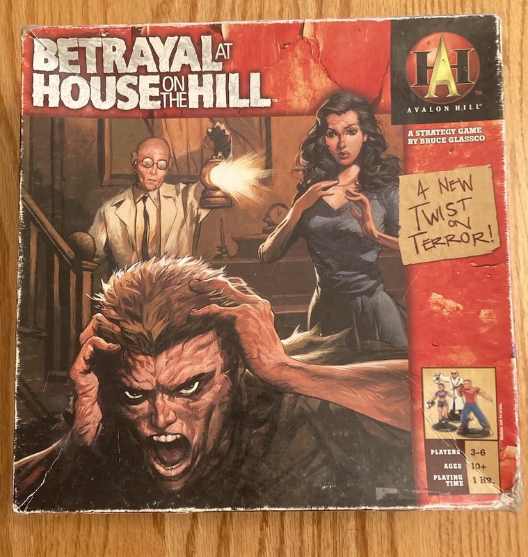 Betrayal at House on the Hill (2004) Board Game – Board Game Guys