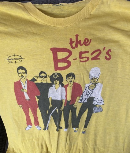 Vintage B-52's T-Shirt - 1979-1980’s ORIGINAL SINGLE STITCH Tour Band ConcertのeBay公認海外通販｜セカイモン