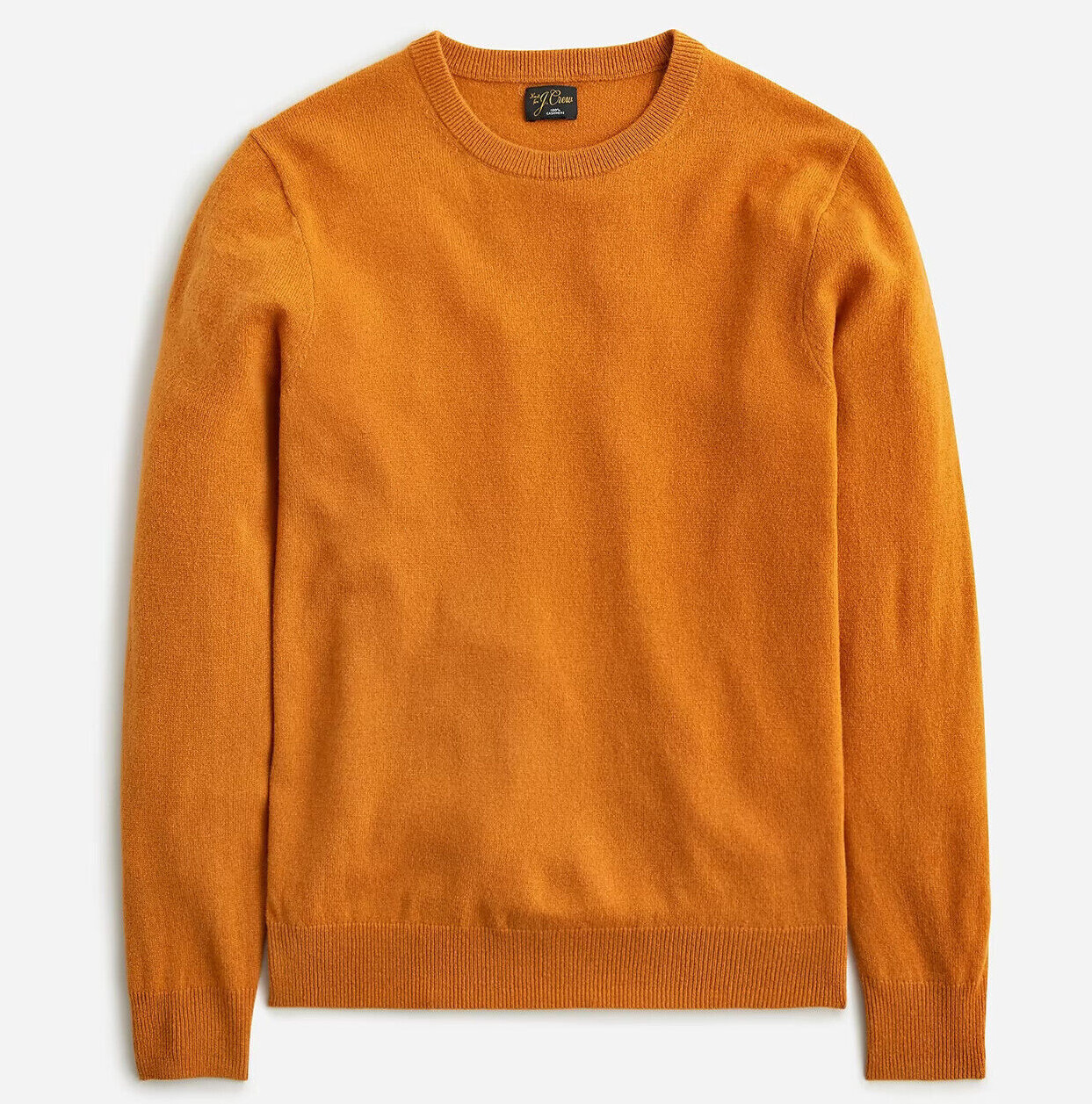 NWT J Crew 100% Cashmere Crewneck Sweater in Copper Brown NWT J Crew 100% Cashmere Crewneck Sweater in Copper Brown