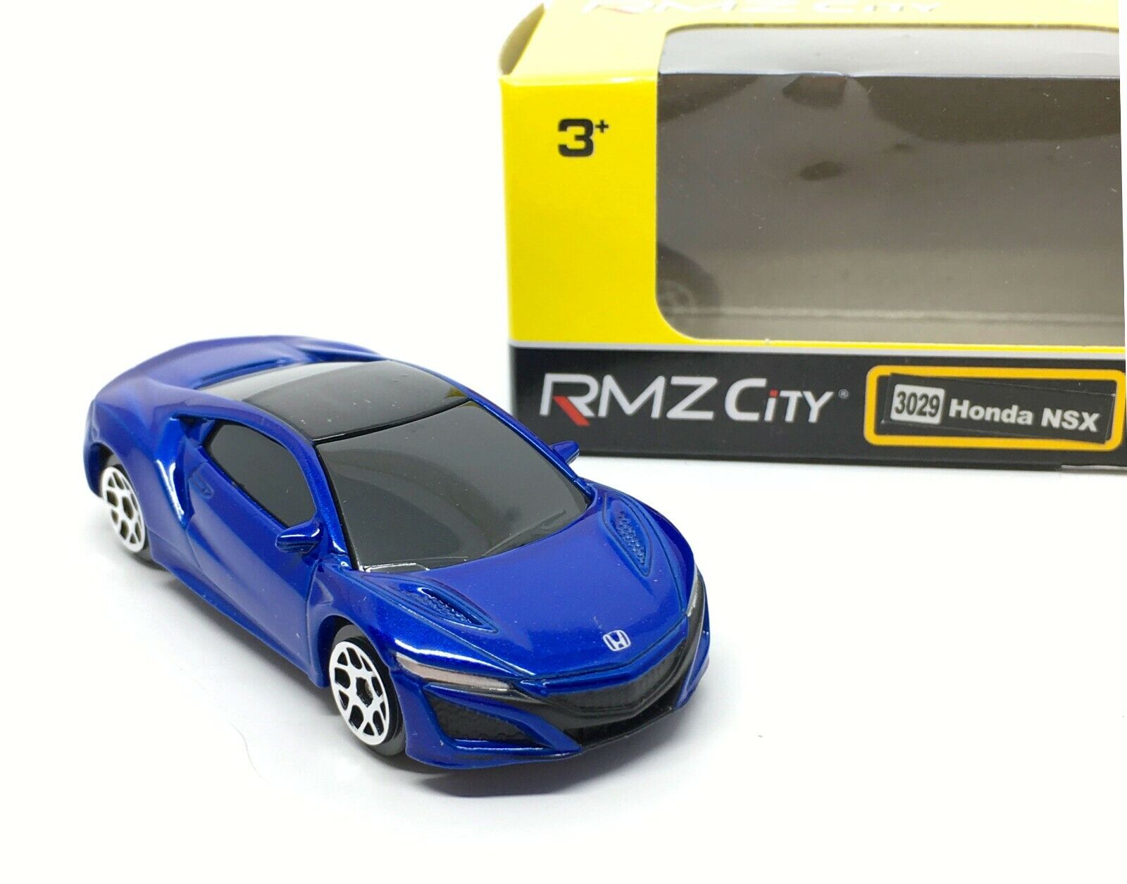 Honda NSX Blue RMZ City Metal 1/64 (3 Honda NSX Blue RMZ City Metal 1/64 (3