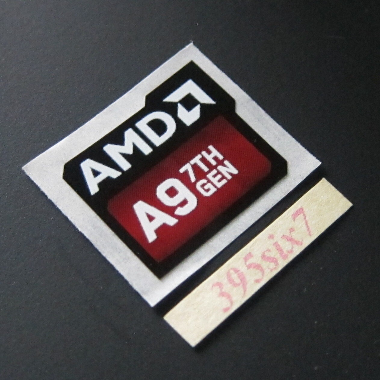 ️ AMD A9 7TH GEN STICKER 16.5mm x 19.5mm 🔥 купить