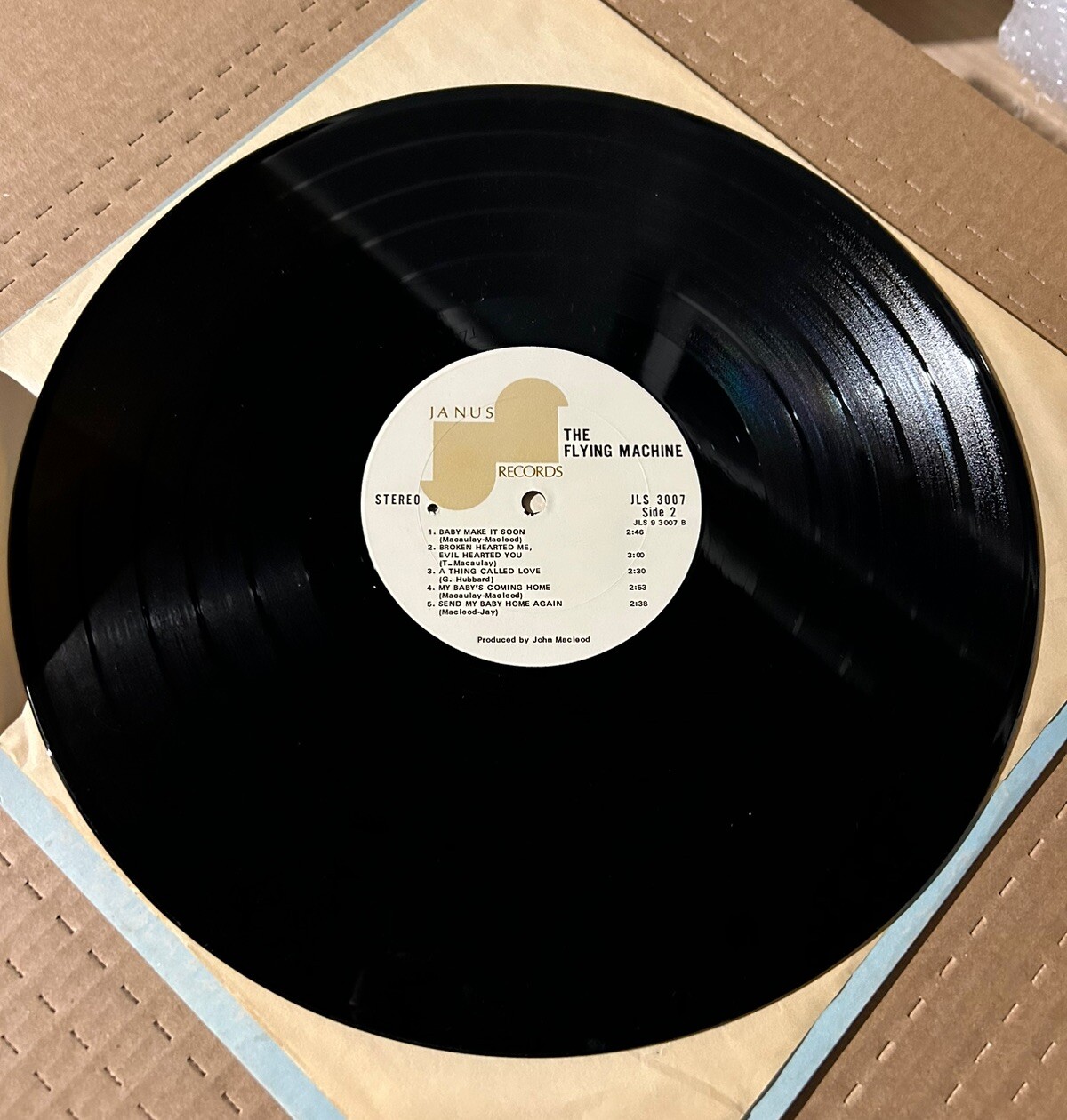 日本代購代標第一品牌【樂淘letao】－The Flying Machine 1969 Janus Records Lp JLS-3007 ...