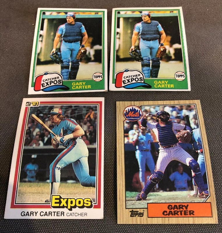 Gary Carter Baseball Cards