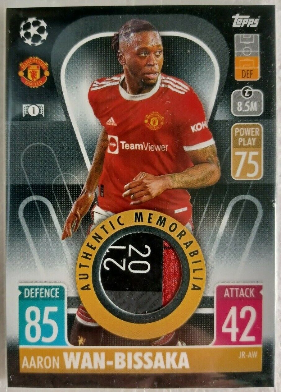 Topps UEFA Match Attax 2021/22 Jersey Relic Card JR-AW Aaron Topps UEFA Match Attax 2021/22 Jersey Relic Card JR-AW Aaron