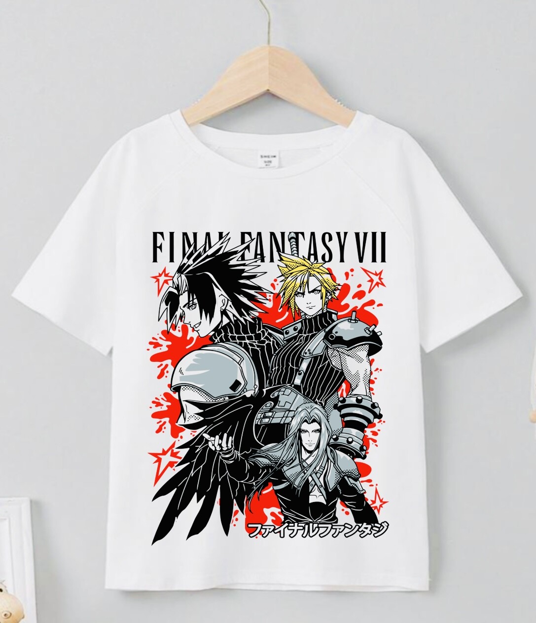 Final Fantasy VII Rebirth T-Shirt Vintage Retro Final Final Fantasy VII Rebirth T-Shirt Vintage Retro Final