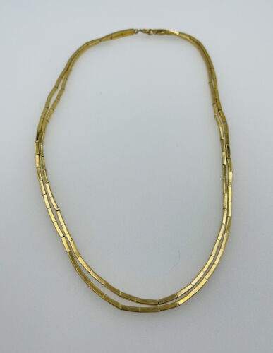 Grosse Germany Dior Designer Vintage 1962 Gold Plated Double Grosse Germany Dior Designer Vintage 1962 Gold Plated Double