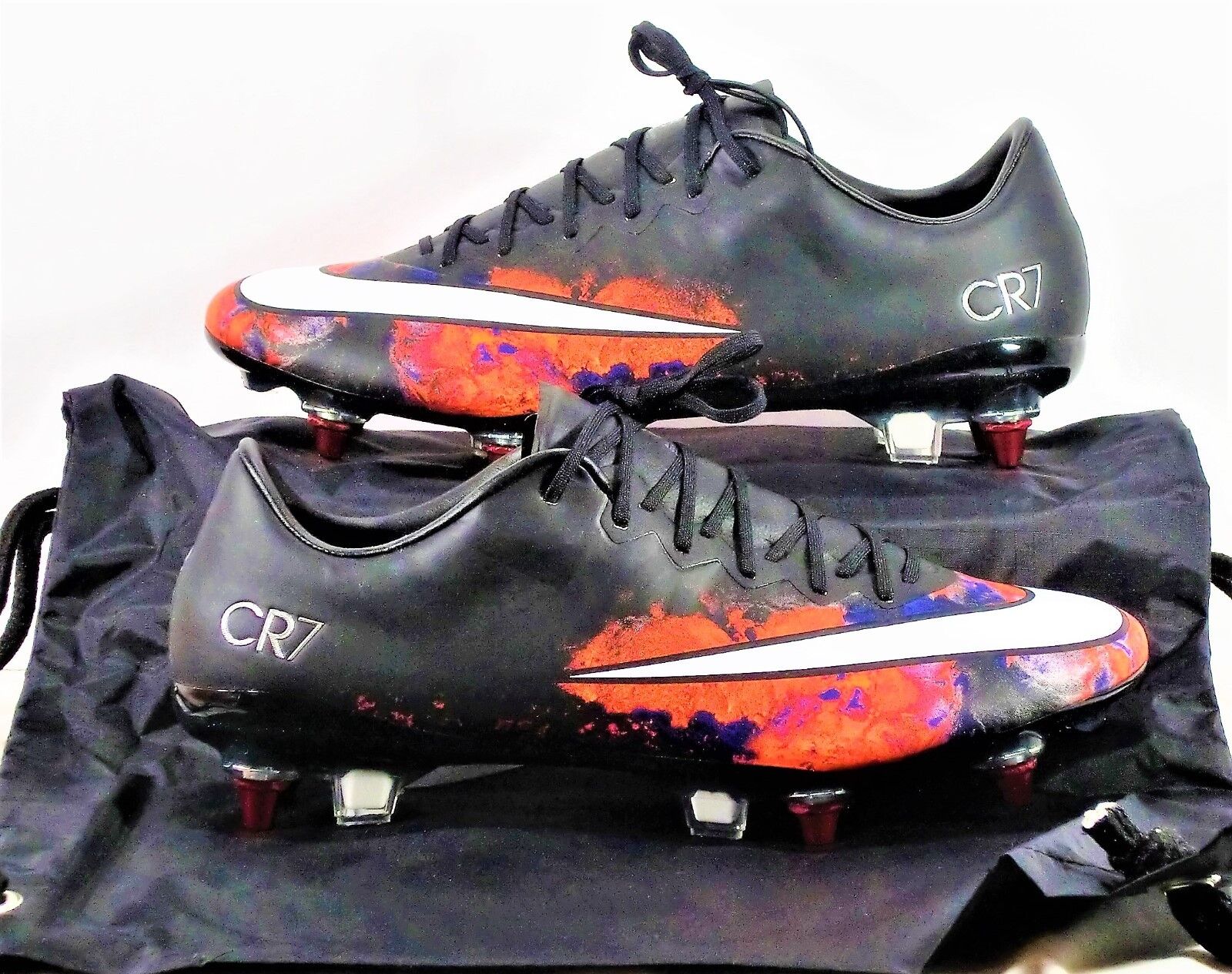Nike Mercurial Vapor X CR7 SG Pro Savage Beauty Ronaldo Sz 6 Nike Mercurial Vapor X CR7 SG Pro Savage Beauty Ronaldo Sz 6