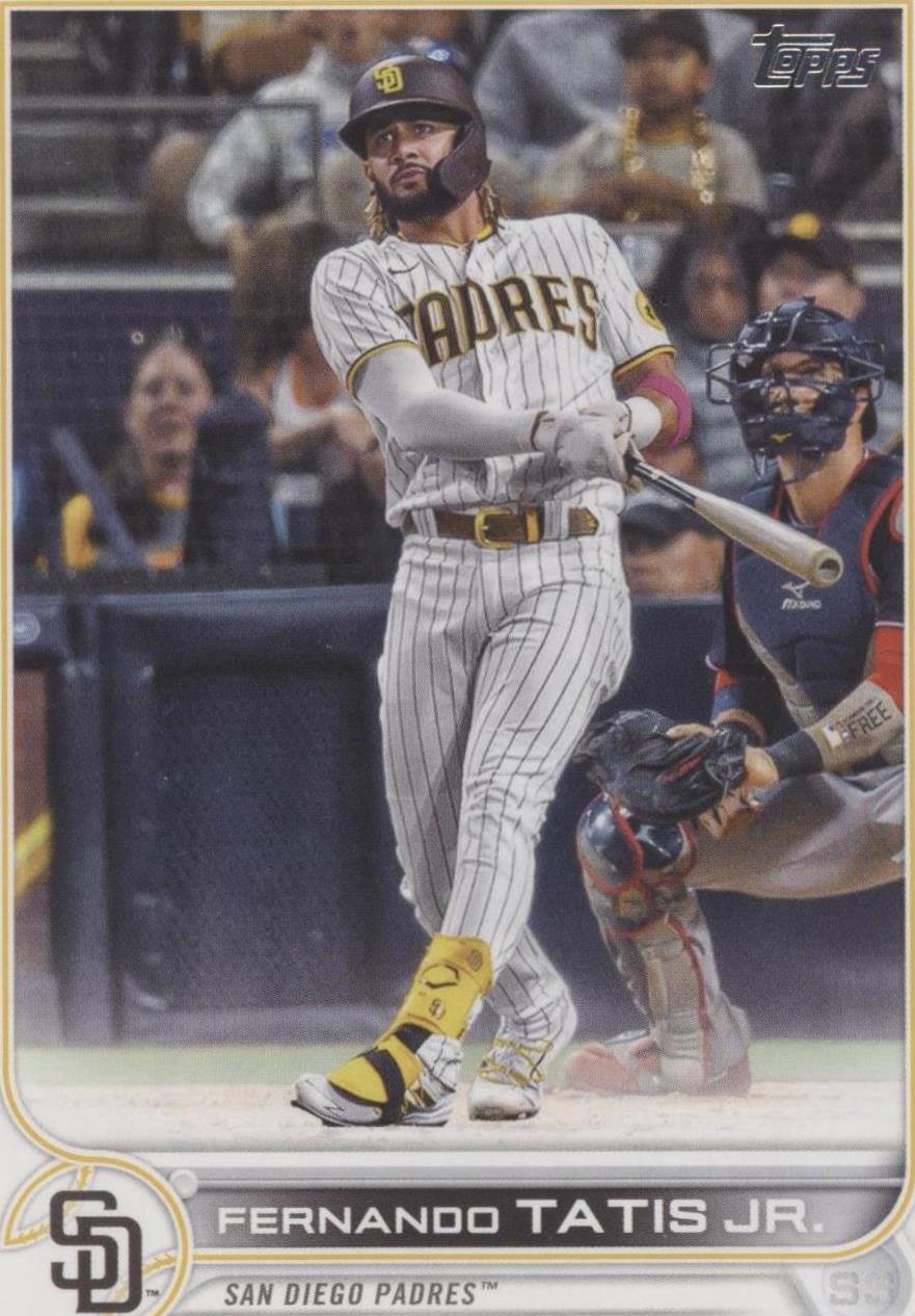 2022 Topps Series 1 - Vertical, Batting #100 Fernando Tatís Jr. for ...