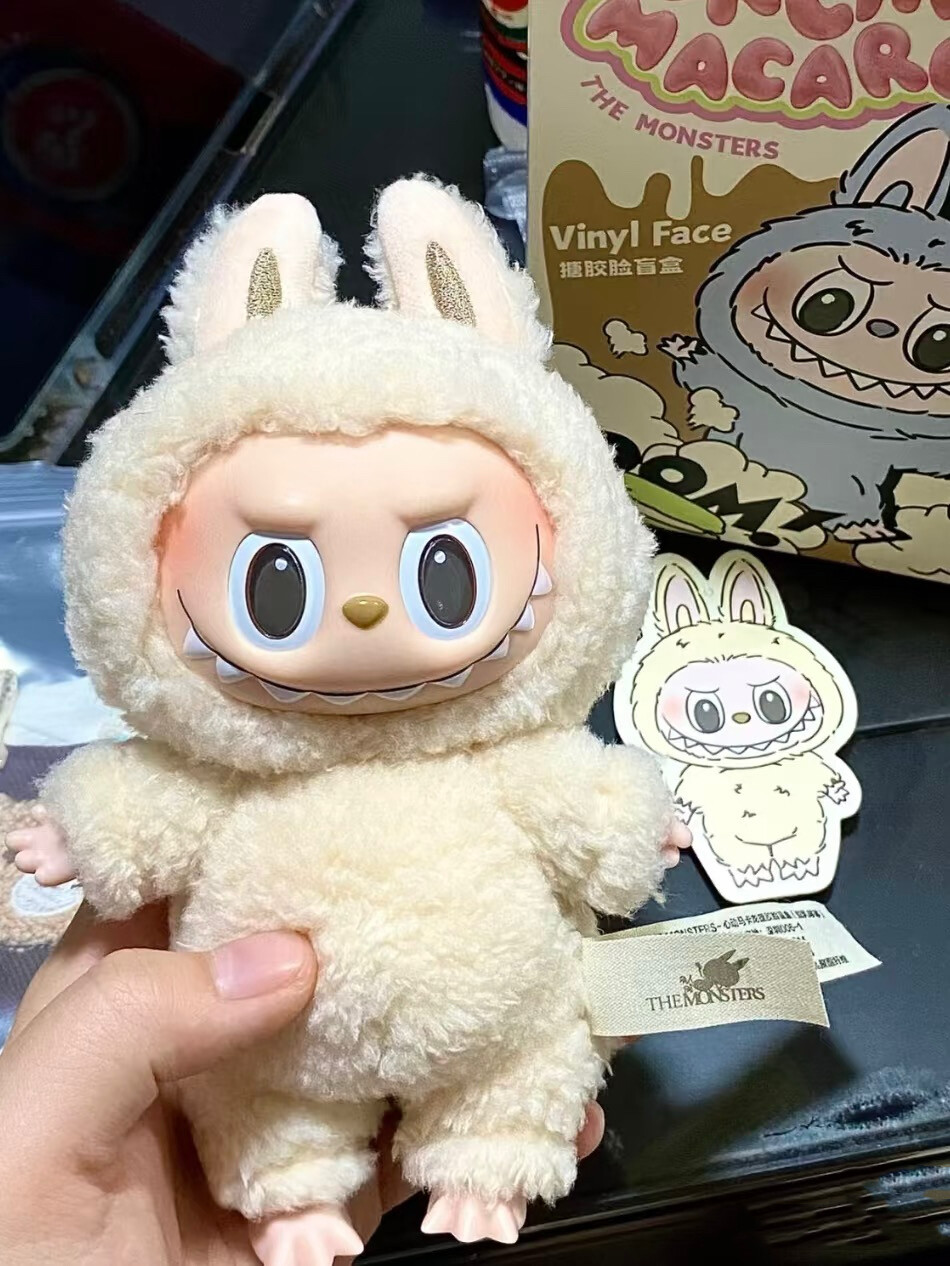 New Soy Milk POP MART The Monsters Macarons Labubu Plush New Soy Milk POP MART The Monsters Macarons Labubu Plush