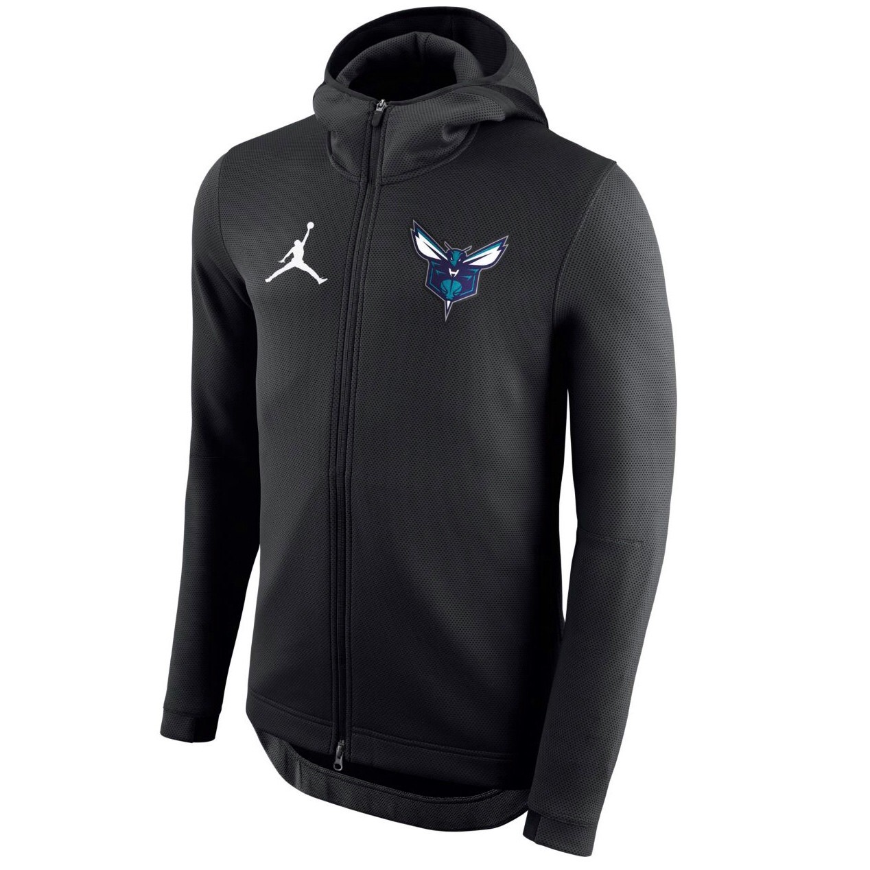 Charlotte Hornets Jordan Nike Mens NBA Showtime Hoodie Full Charlotte Hornets Jordan Nike Mens NBA Showtime Hoodie Full