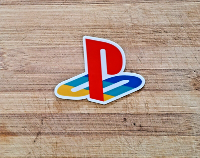 3D Retro PS Logo PS5 Playstation Classic Logo Vinyl Decal, 52% OFF