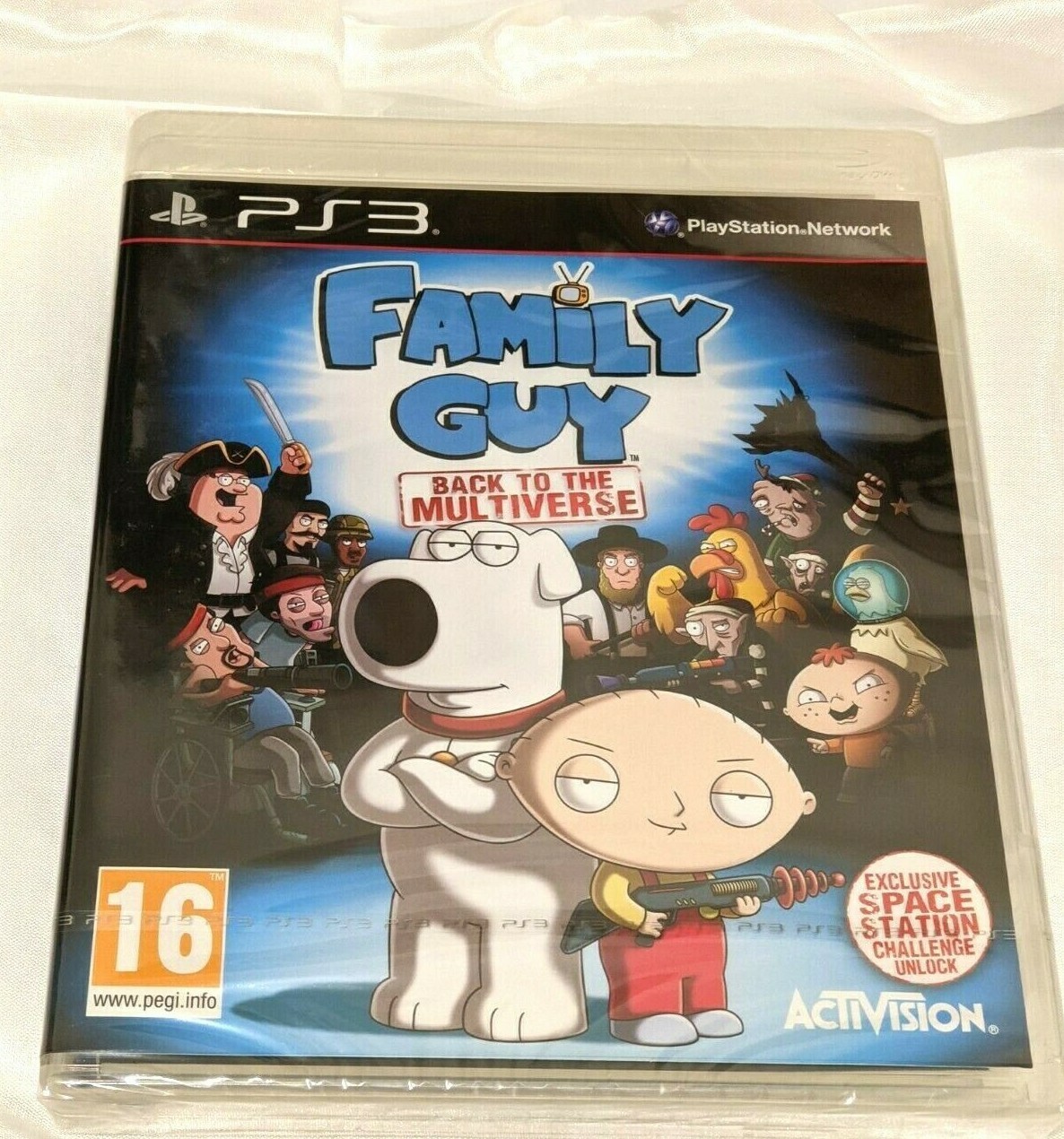 FAMILY GUY BACK TO THE MULTIVERSE PS3 New Sealed UK PAL Sony PlayStation 3 RARE 5030917112201 eBay