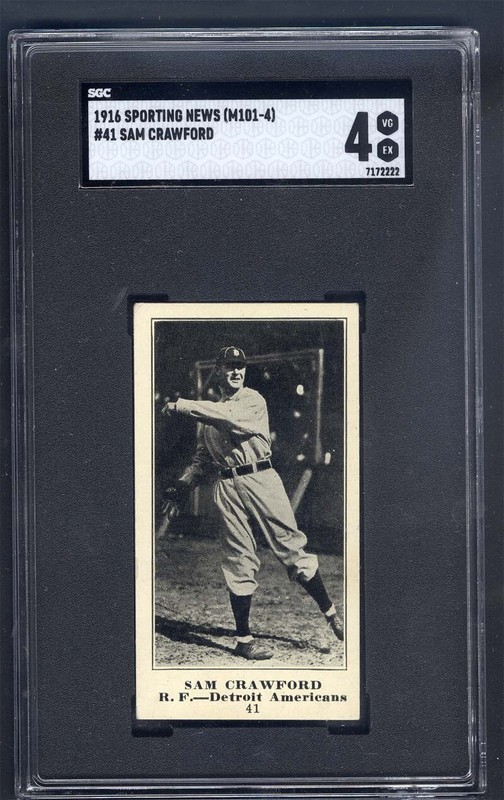 Sam Crawford Baseball Card Database - Newest Products will be shown ...